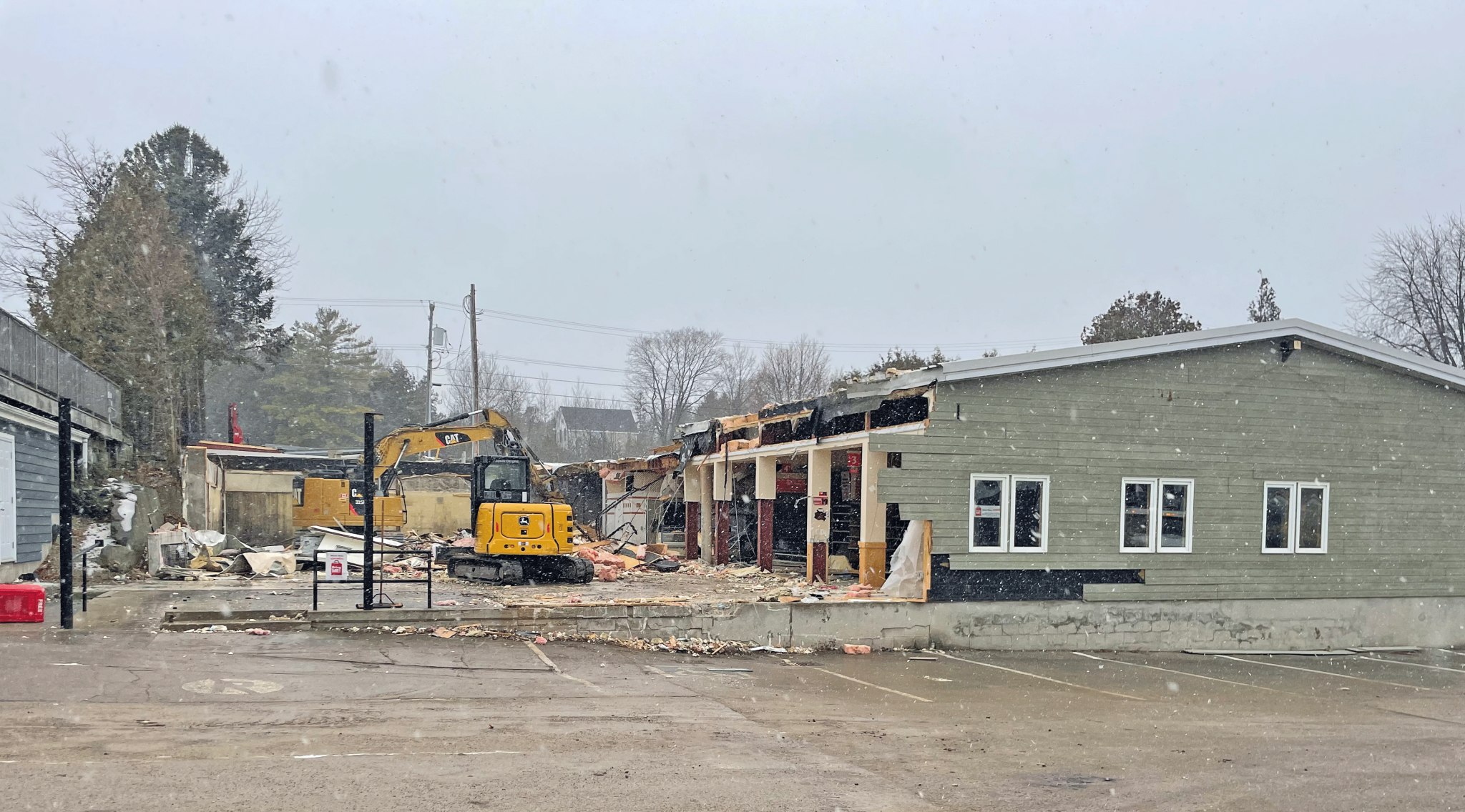 Old Peacock’s Foodland Demolished - Bruce Peninsula Press
