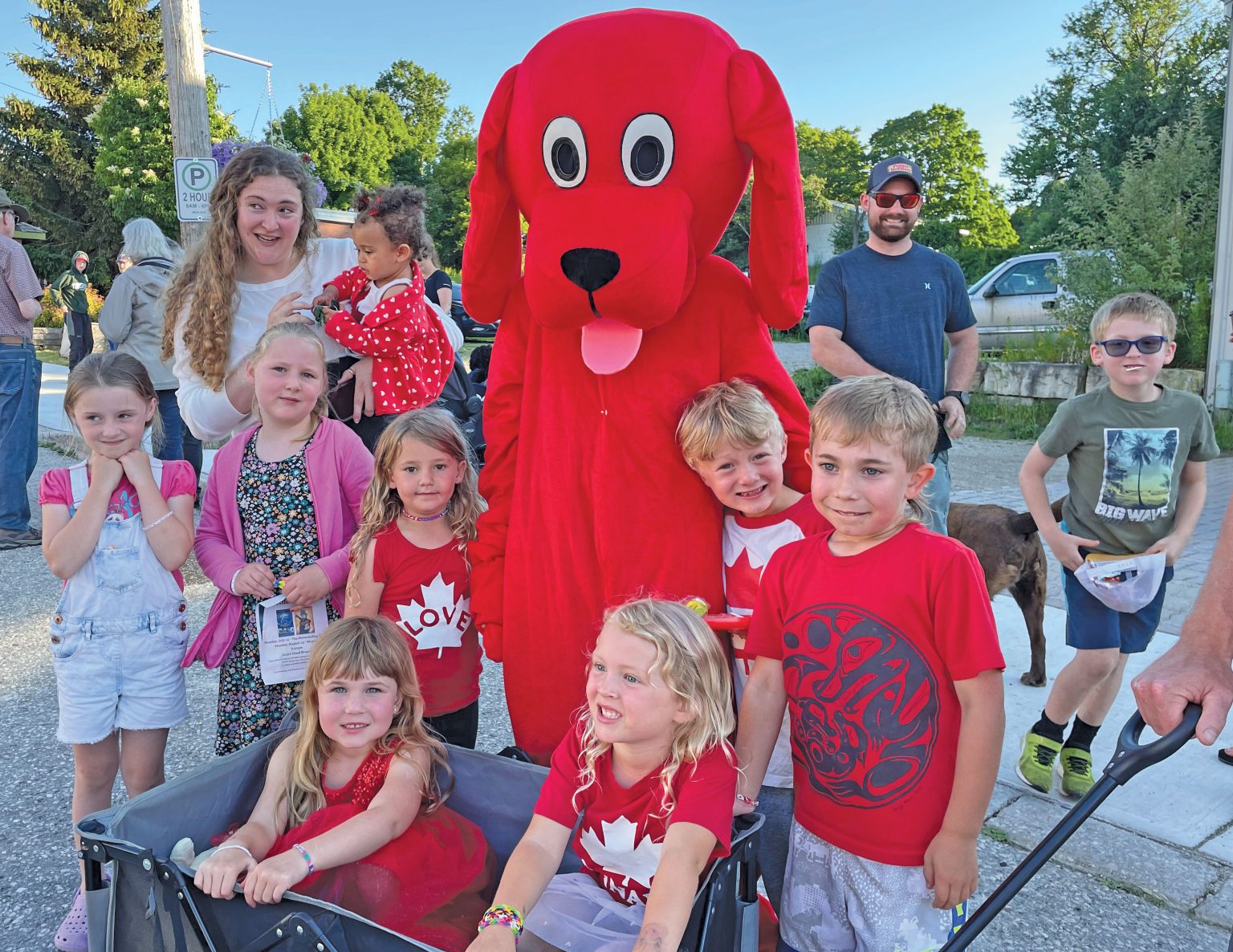 Clifford Makes Appearance at Lion’s Head Canada Day Parade - Bruce ...