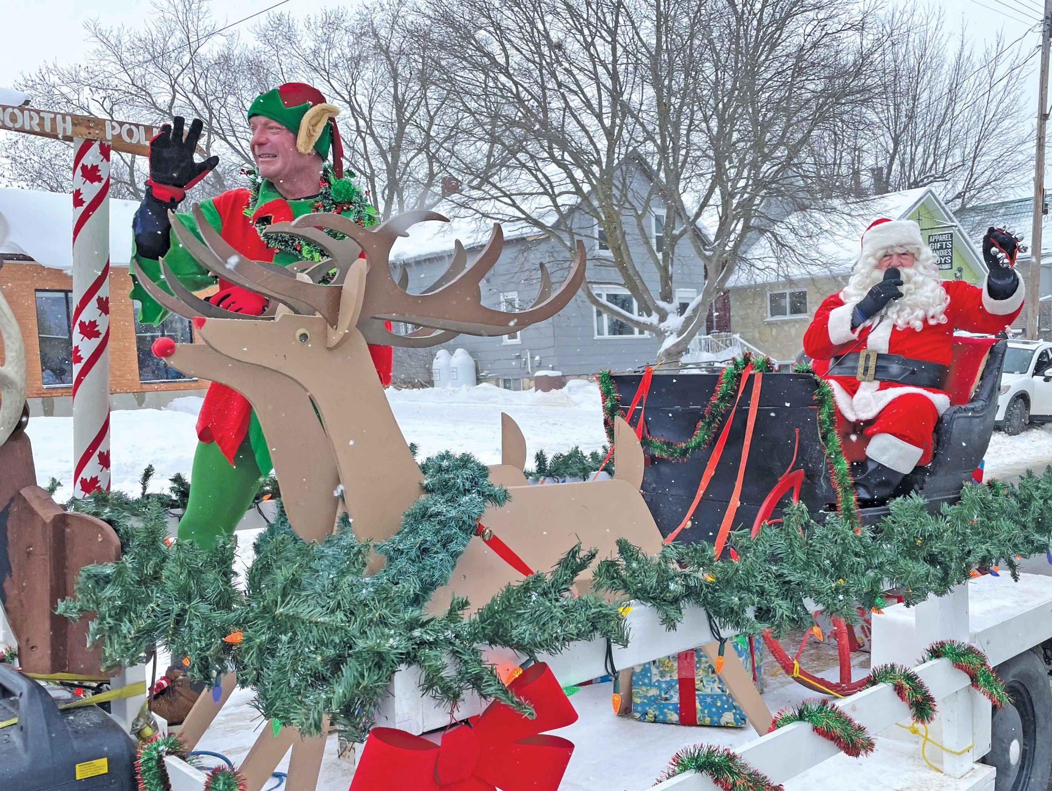 Picture Perfect Day For Lion’s Head Santa Claus Parade - Bruce ...